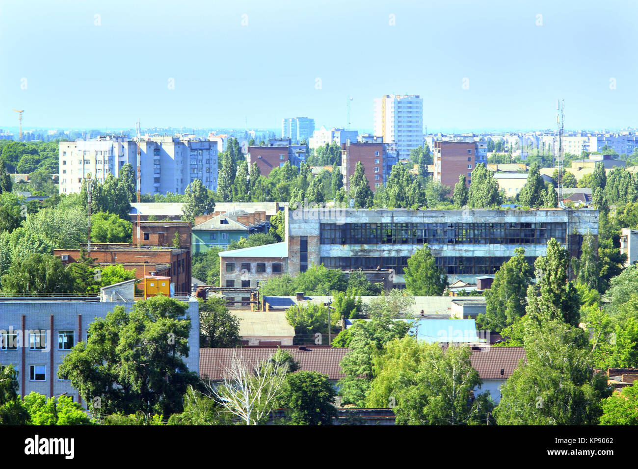 view to Chernihiv town from above Stock Photo - Alamy