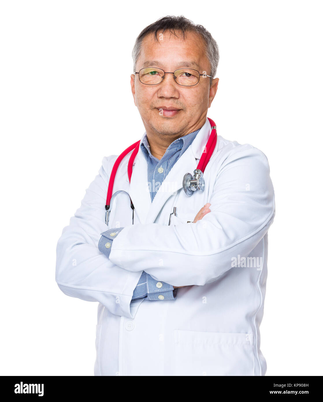 Asian old doctor Stock Photo - Alamy