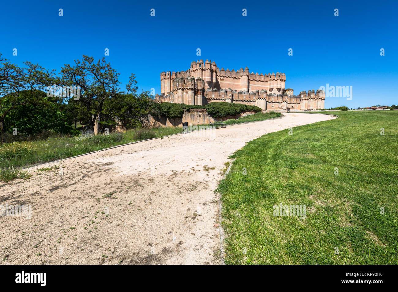 coca castle (castillo de coca) is a fortification constructed in the ...