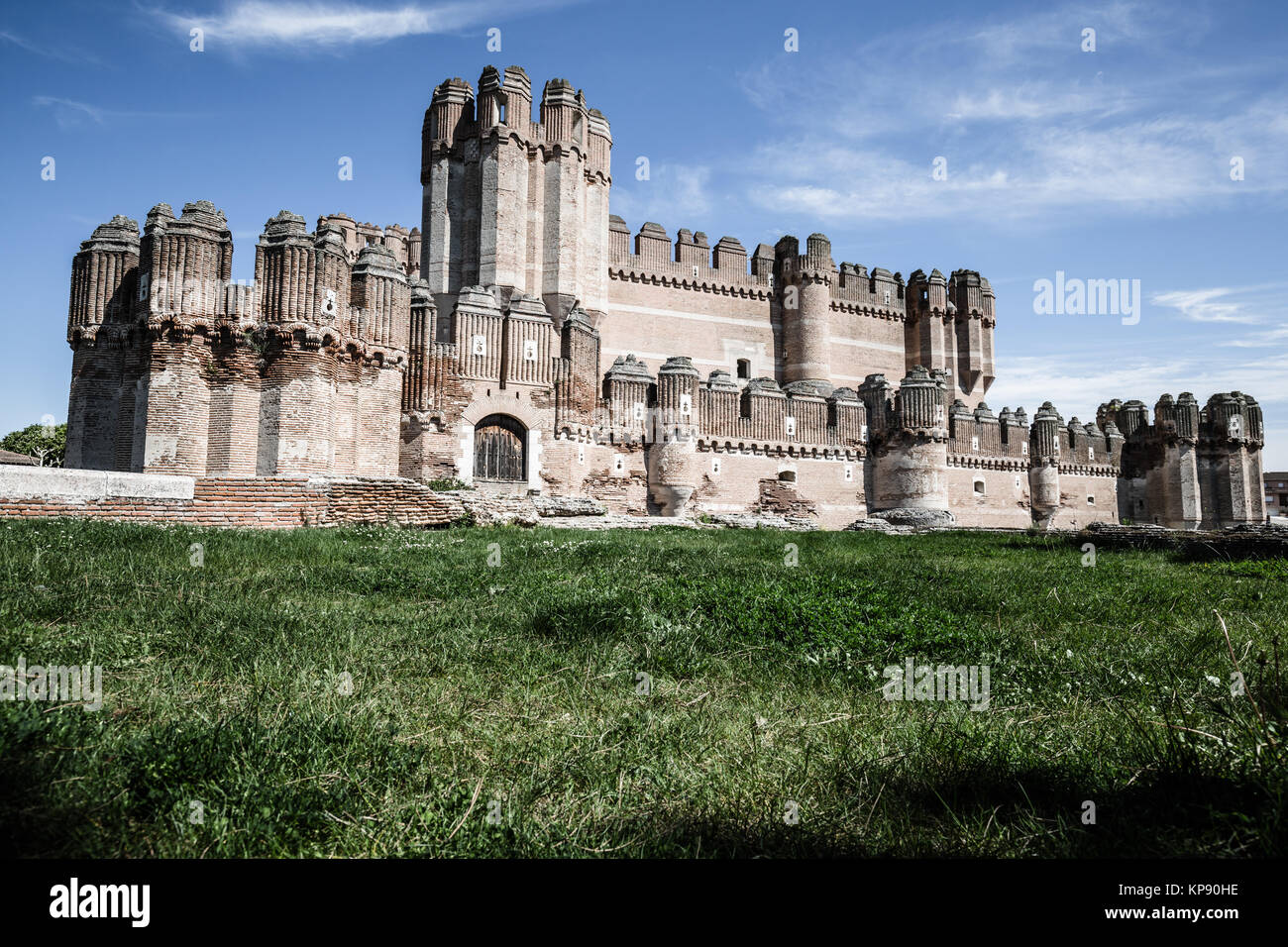 coca castle (castillo de coca) is a fortification constructed in the ...