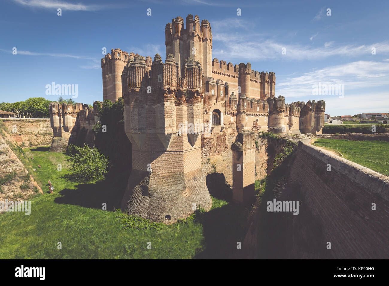 coca castle (castillo de coca) is a fortification constructed in the ...