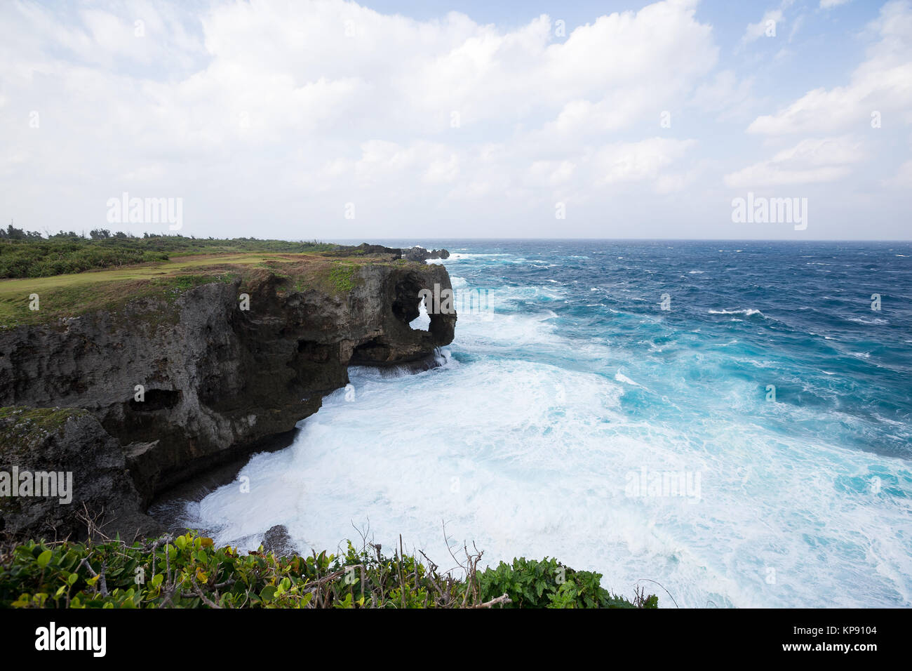 Manzamo cliff okinawa japan hi-res stock photography and images - Alamy