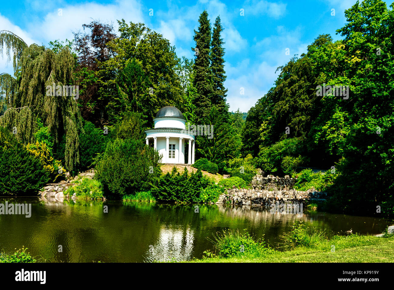 Baroque small castle hi-res stock photography and images - Alamy
