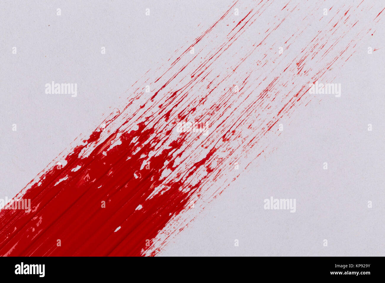 Red paint splash Stock Photo - Alamy