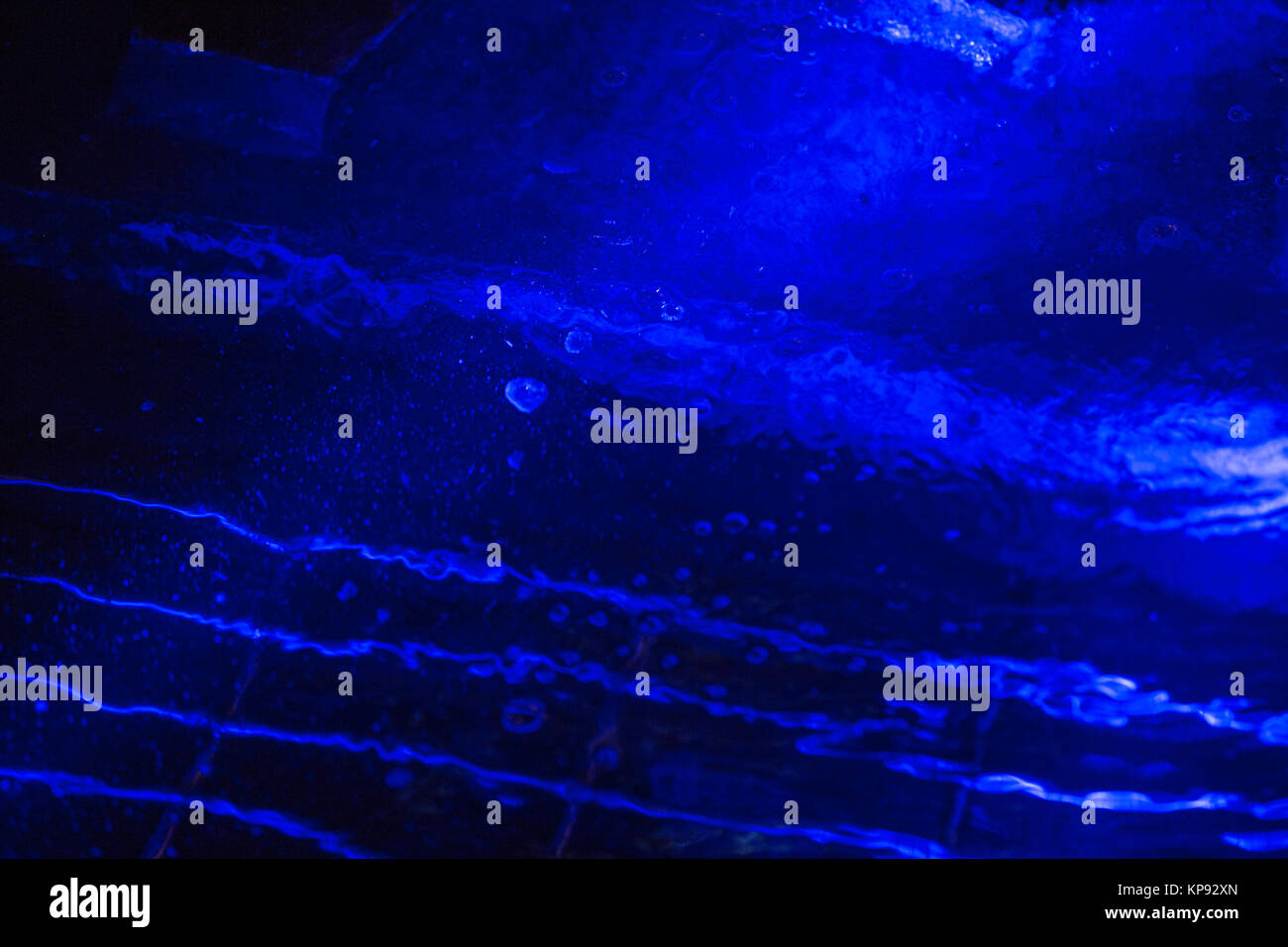 deep blue night pool water for background Stock Photo - Alamy