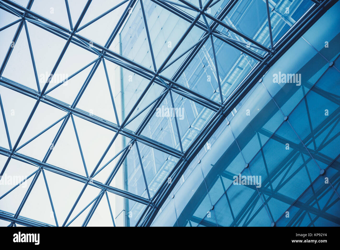 Glass roof construction hi-res stock photography and images - Alamy