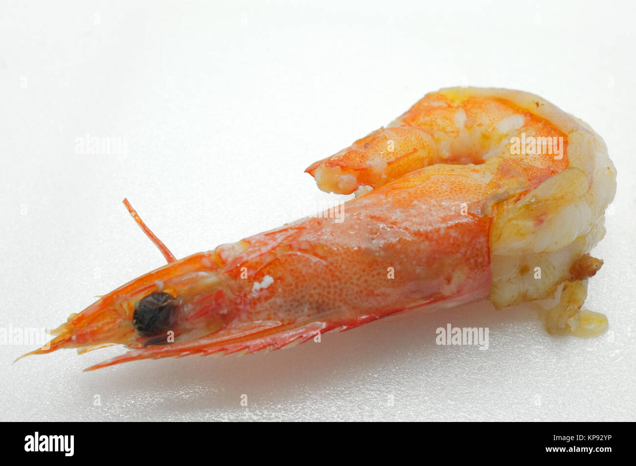 Cooked shrimp / prawn / seafood with head Stock Photo - Alamy