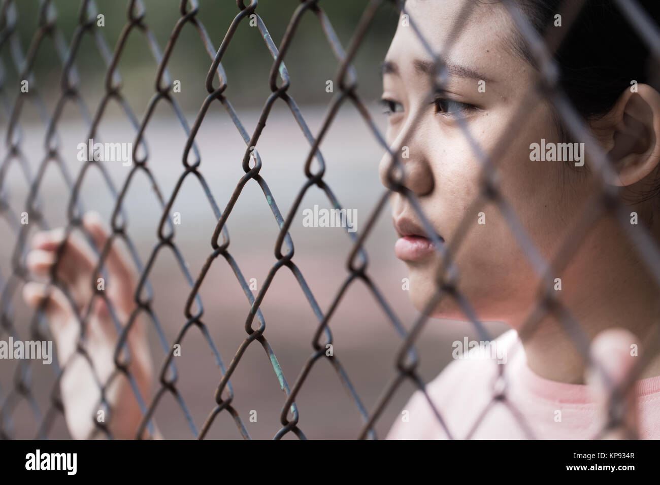 Asian woman prisoner hi-res stock photography and images - Alamy