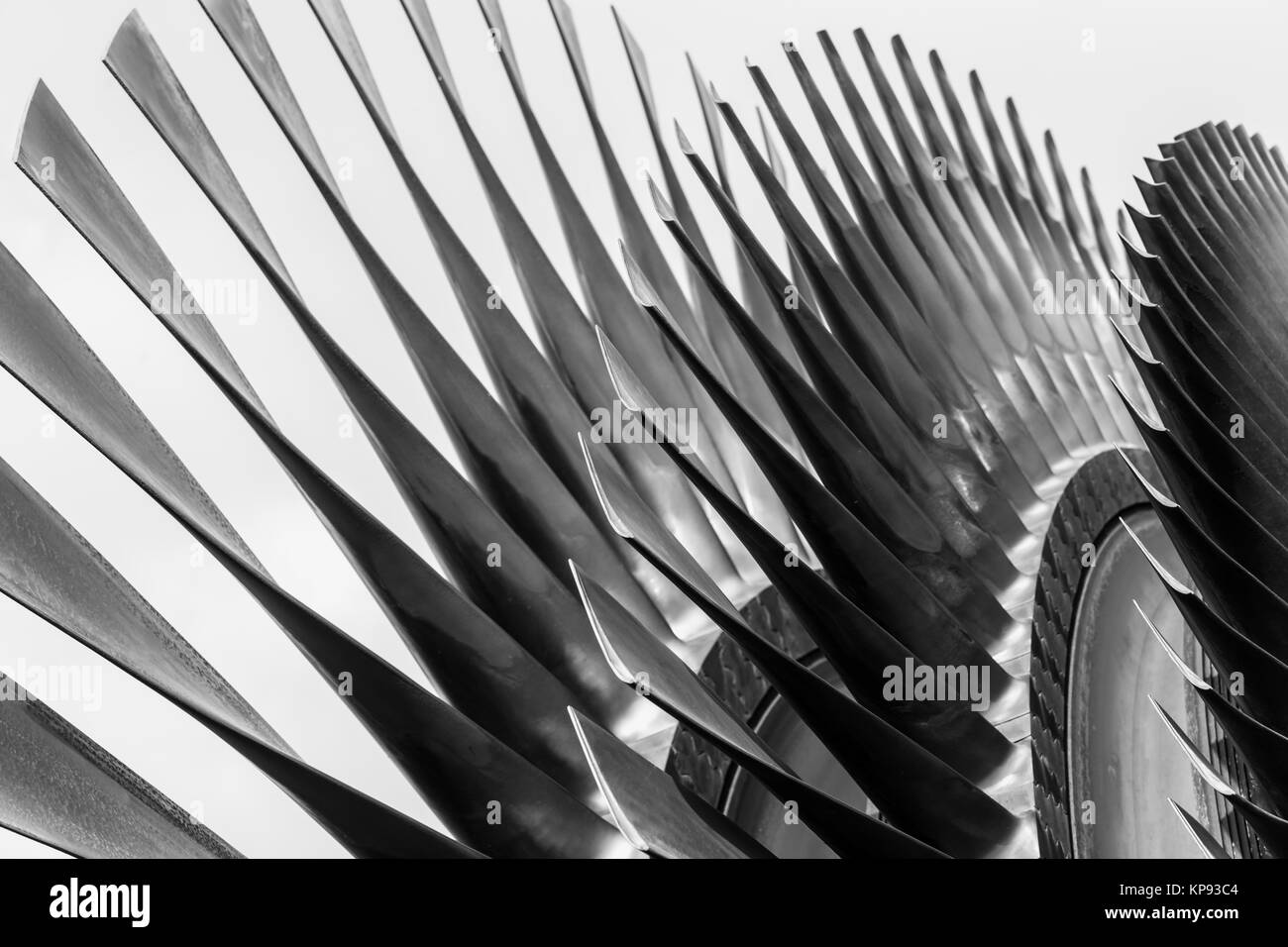 Steam turbine blades hi-res stock photography and images - Alamy