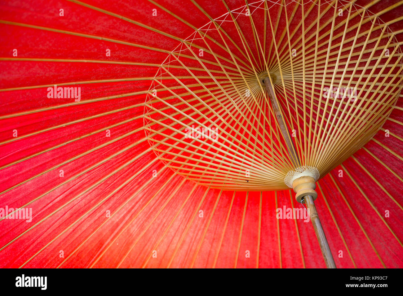 Traditional Red umbrella Stock Photo - Alamy