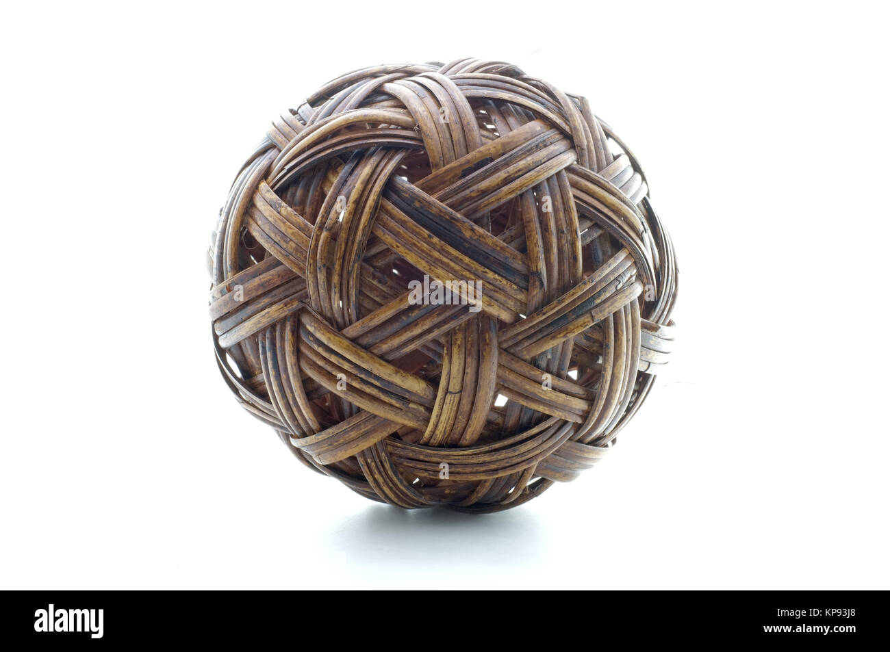 Rattan ball, bamboo ball Stock Photo - Alamy