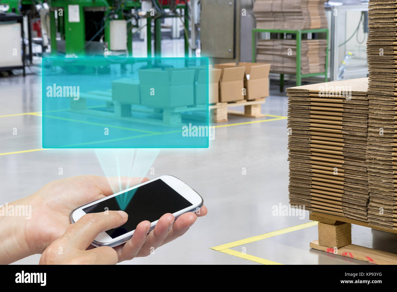 Inventory status concept Stock Photo - Alamy