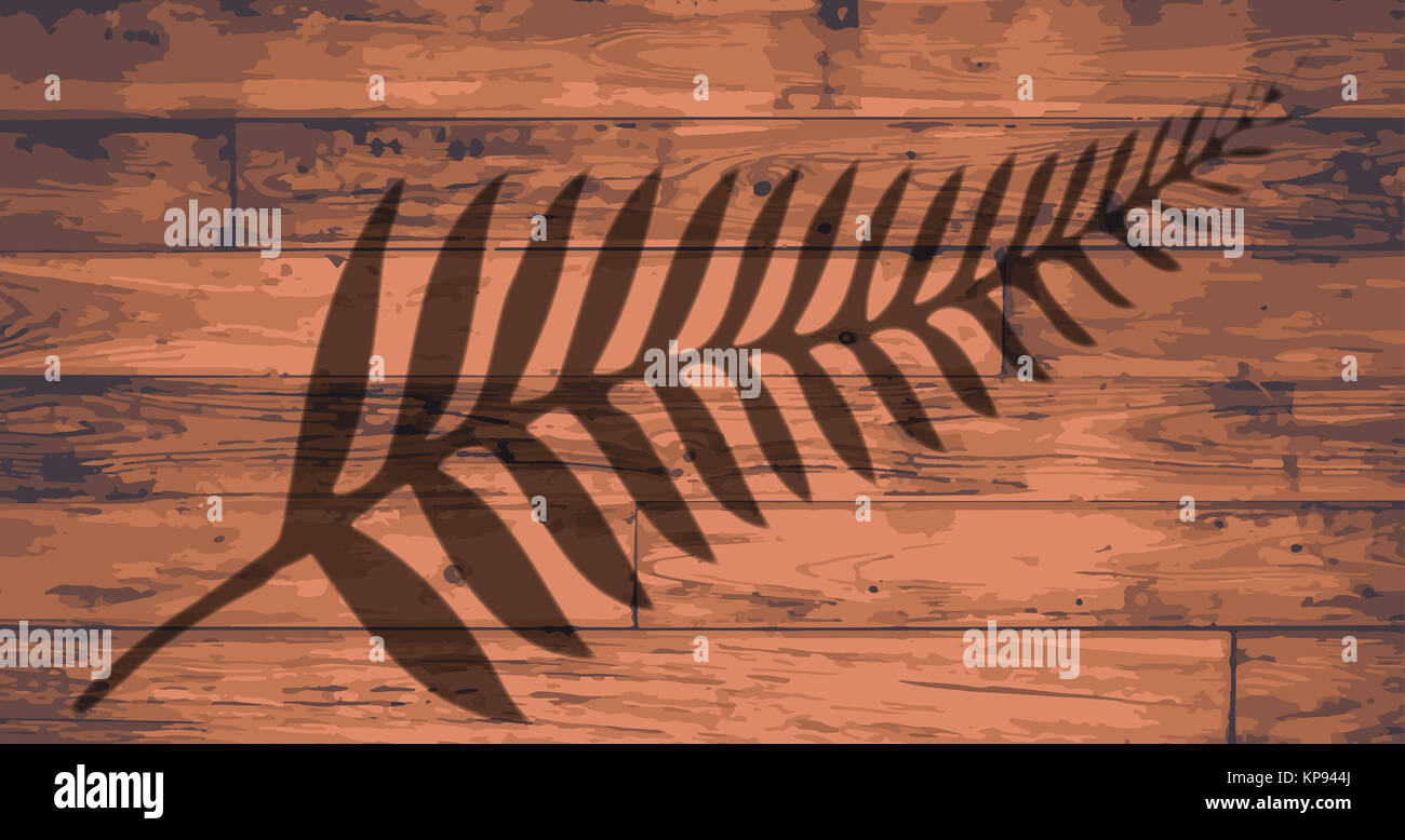 New Zealand Fern Brand Stock Photo - Alamy
