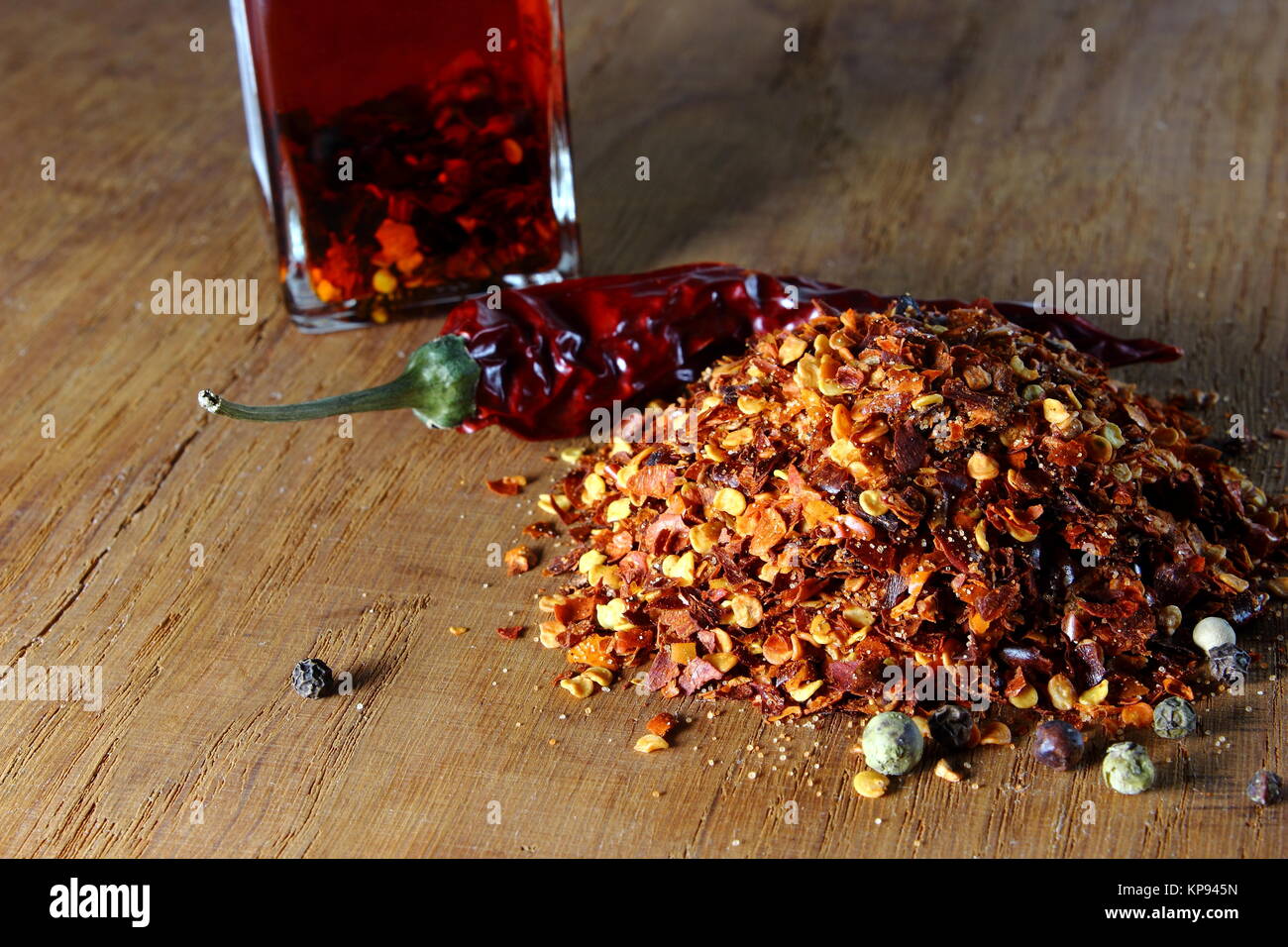 chili and pepper in shells Stock Photo - Alamy