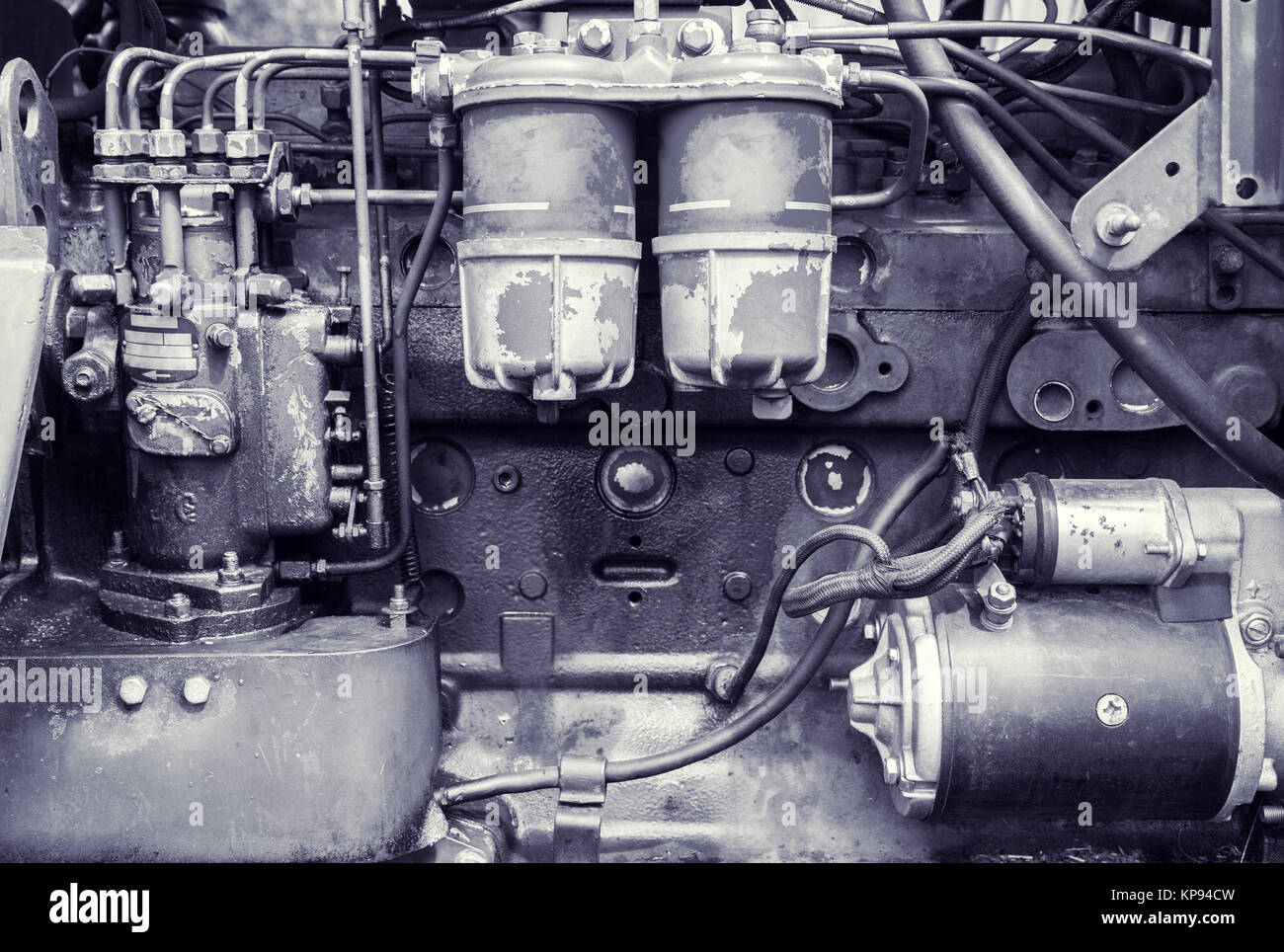Background of an old engine Stock Photo - Alamy