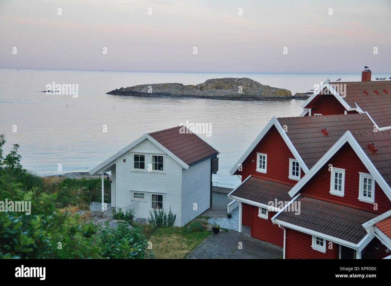 southernmost point in norway lindesnes Stock Photo - Alamy