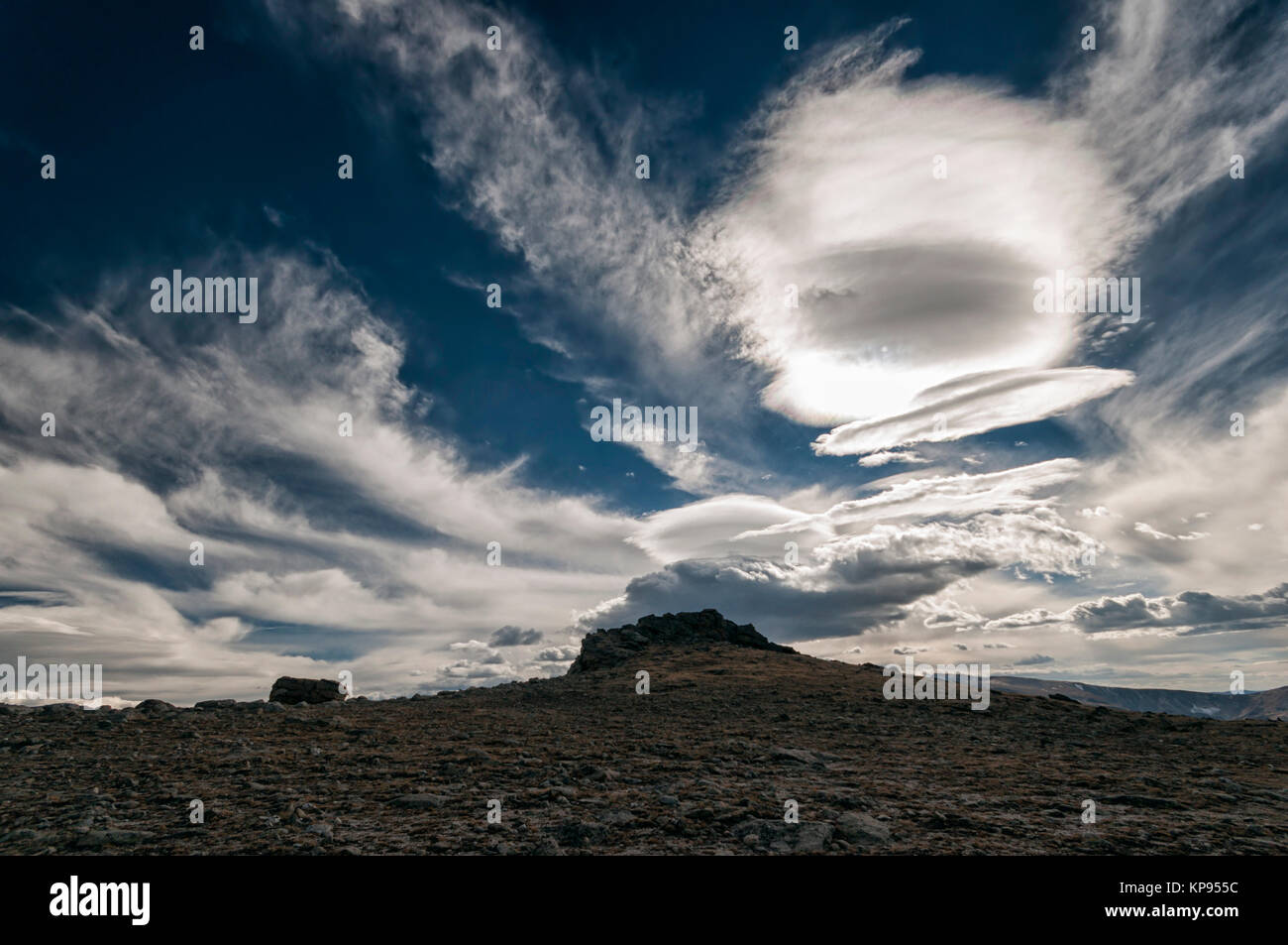 Landscape in Rocky Mountains National Park Stock Photo - Alamy