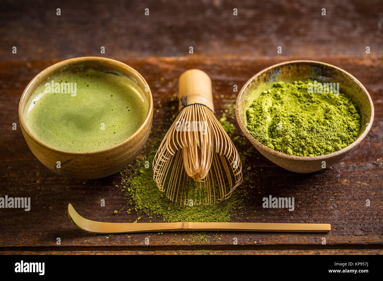 Matcha green tea Stock Photo - Alamy