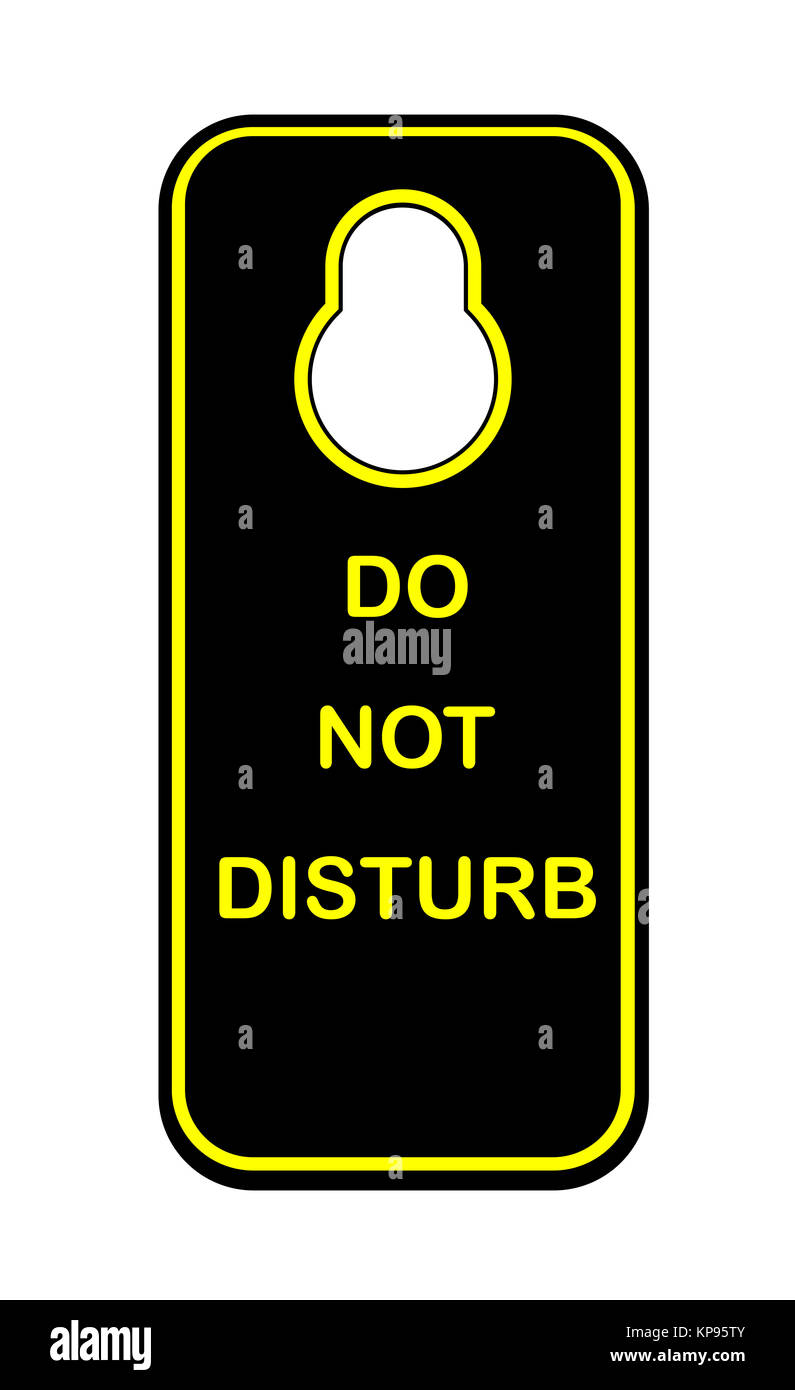 Door Knob Sign Stock Photo - Alamy