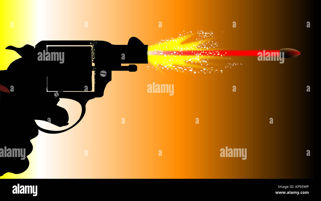 Blank firing pistol hi-res stock photography and images - Alamy