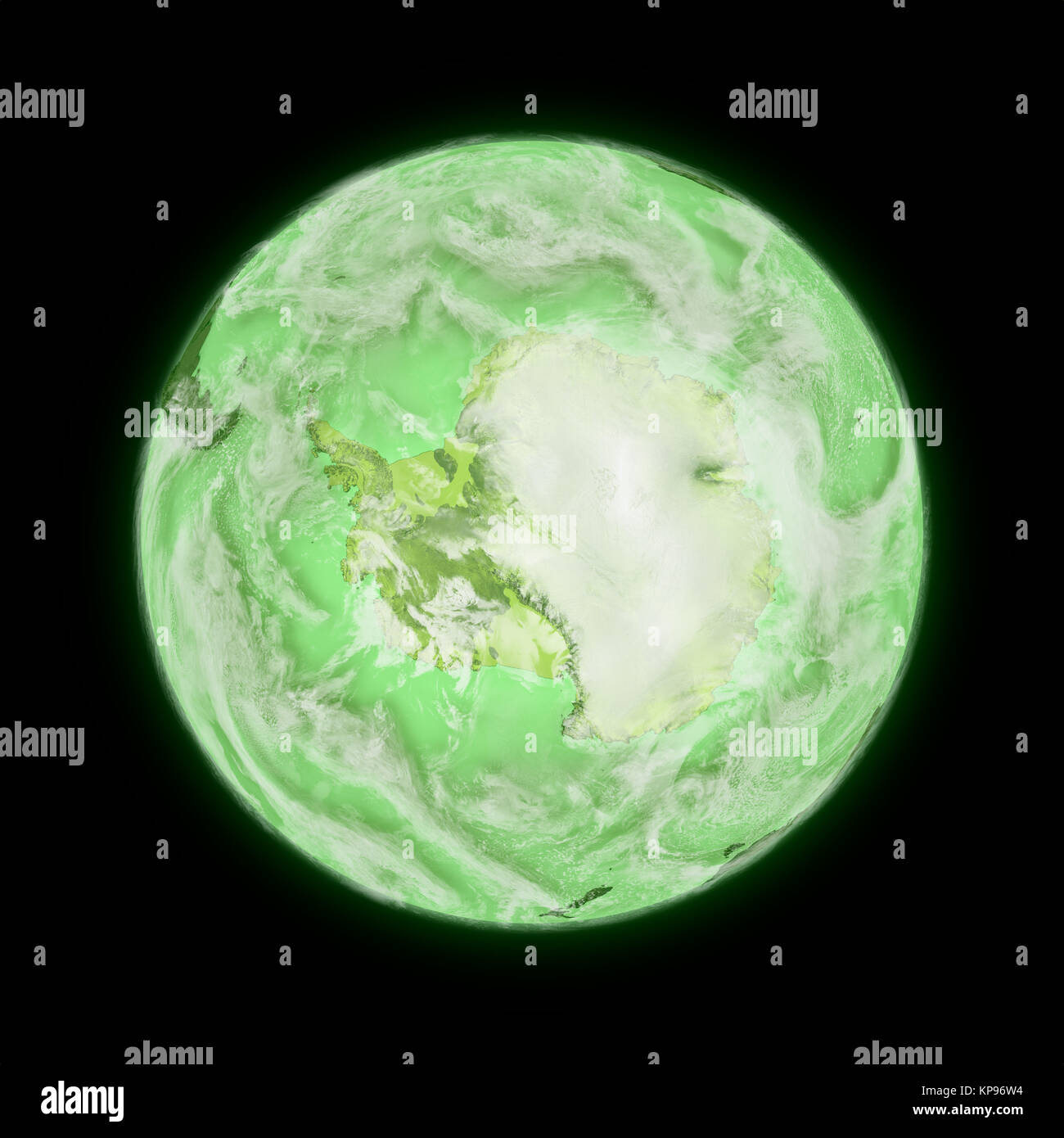 South cap antarctica map hi-res stock photography and images - Alamy