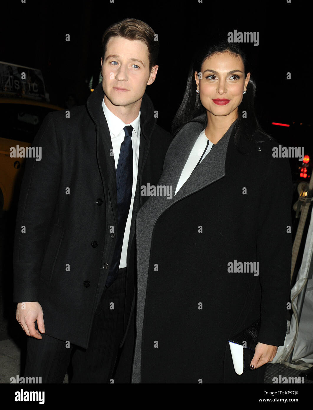 New York Ny November 30 Morena Baccarin Ben Mckenzie Attends The