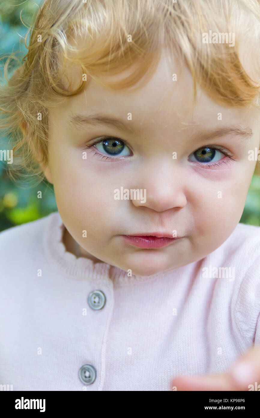 Cute smiling infant Stock Photo - Alamy