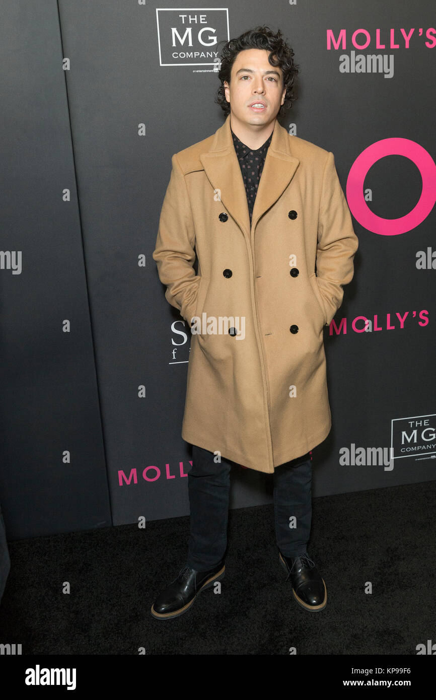 New York, United States. 13th Dec, 2017. Jon Bass attends New York ...