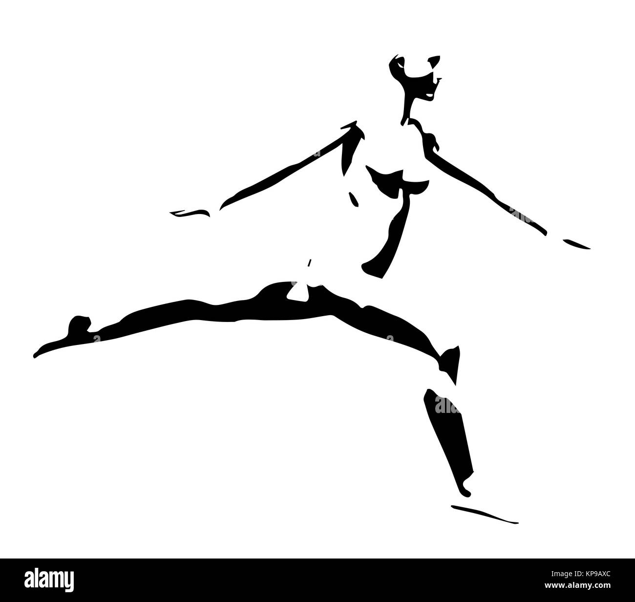 Running Track Illustration High Resolution Stock Photography and Images ...