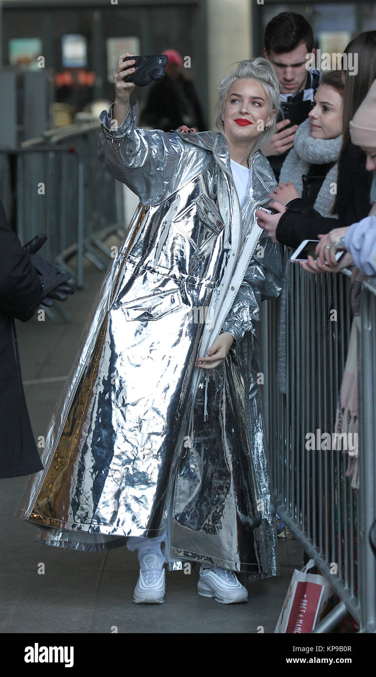London, UK. 12th December, 2017. Anne-Marie Rose Nicholson, known ...