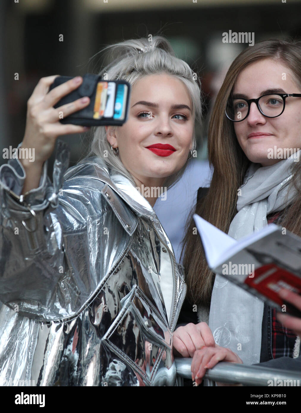 London, UK. 12th December, 2017. Anne-Marie Rose Nicholson, known ...