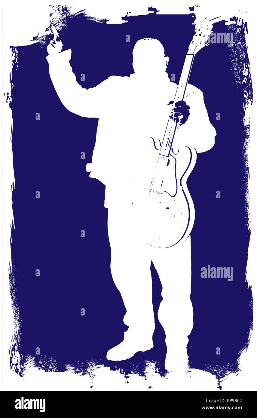 Heavy Metal Rocker Stock Photo - Alamy