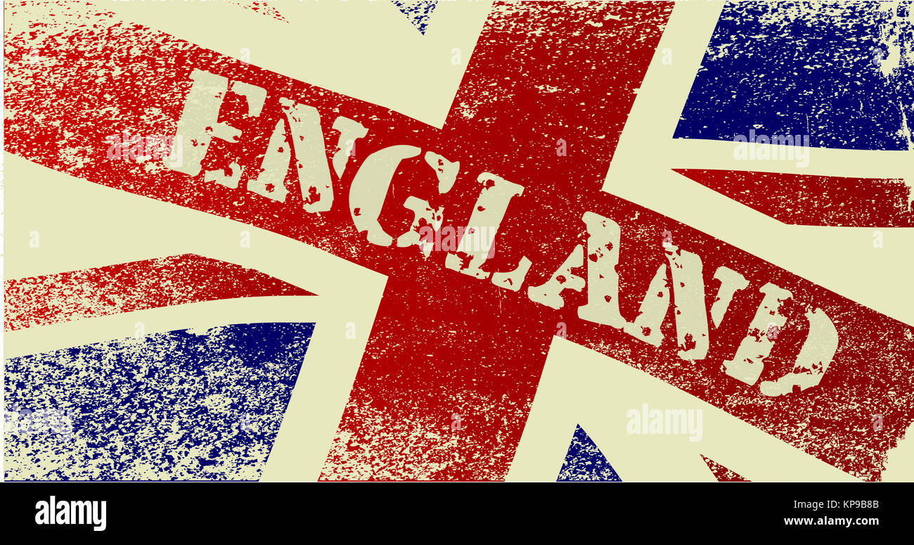 Union Jack England Grunge Stock Photo - Alamy