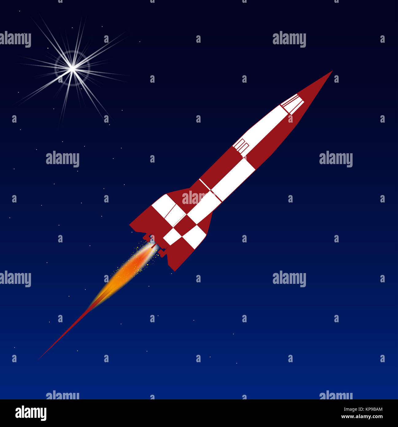 Outer Space Rocket High Resolution Stock Photography and Images - Alamy