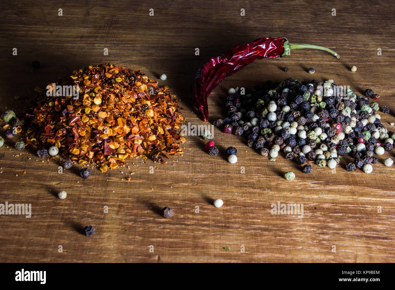 chili and pepper in shells Stock Photo - Alamy