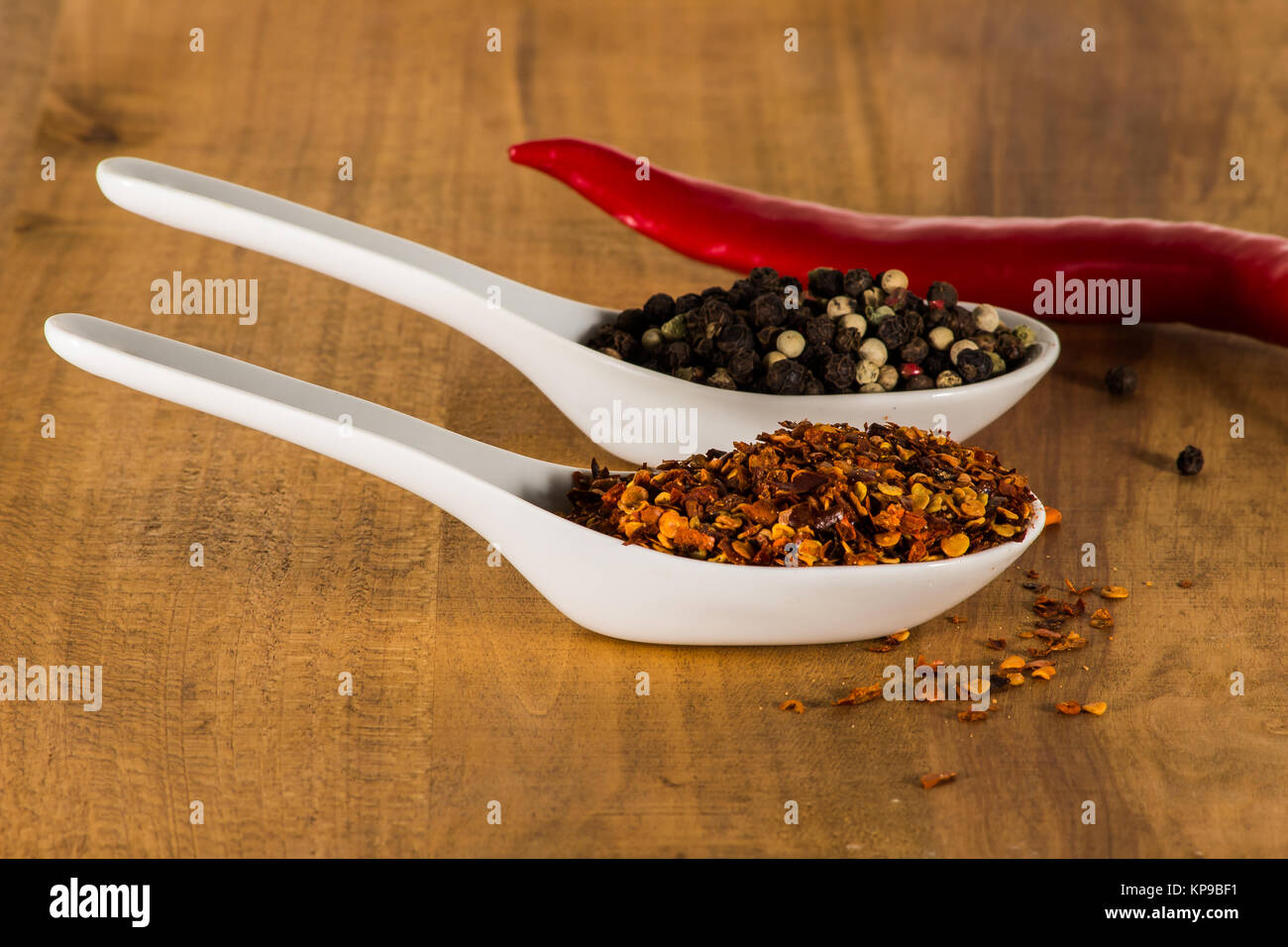 chili and pepper in shells Stock Photo - Alamy