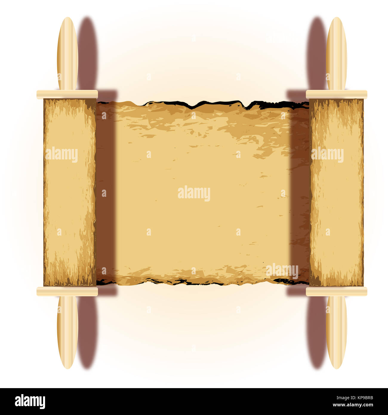 Ancient Religious Scroll Stock Photo - Alamy