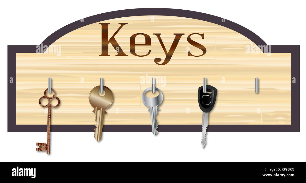 Wood Key Board Stock Photo - Alamy