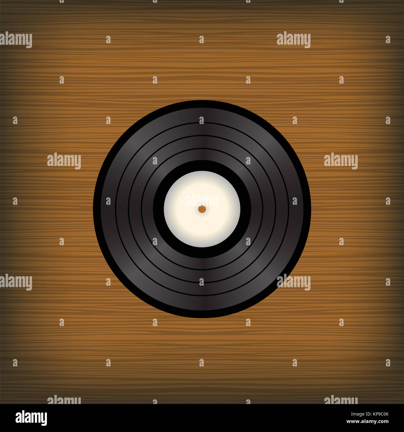 Old Vinyl Disc Stock Photo - Alamy