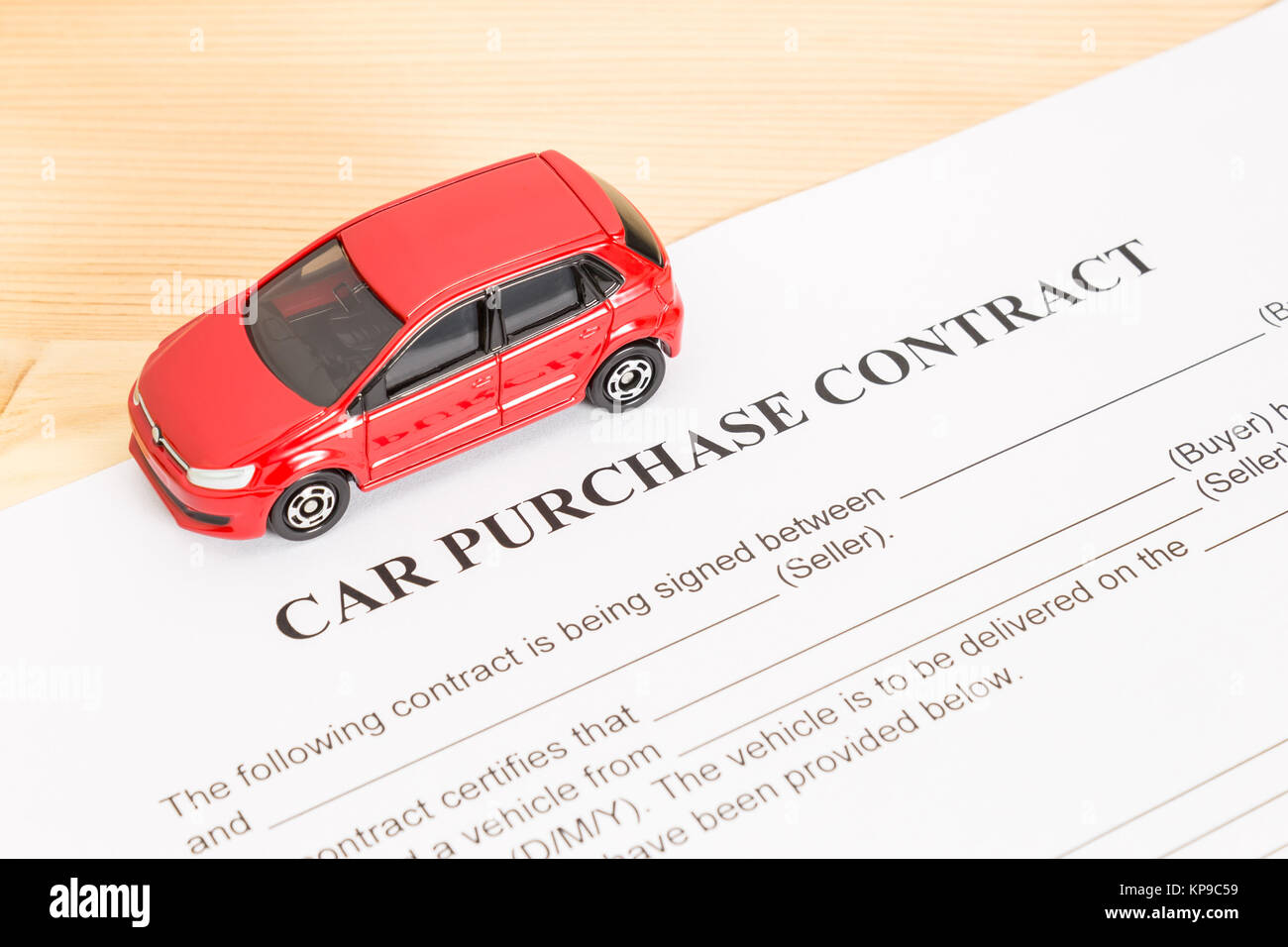 Vehicle Purchase Agreement Template