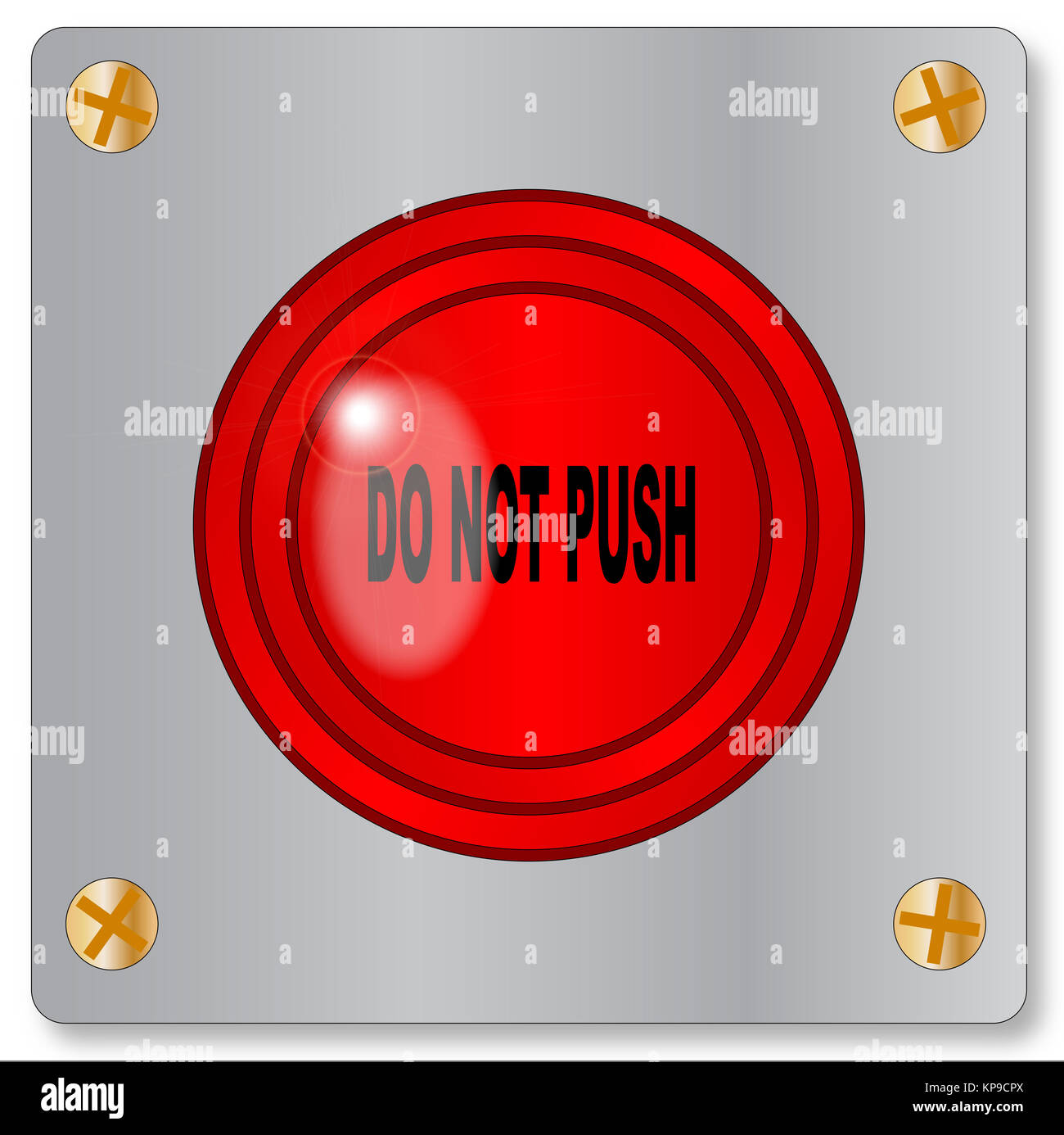 Push button artwork hi-res stock photography and images - Alamy