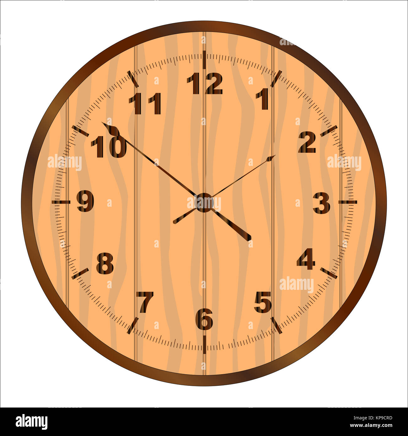 Wooden clock face hi-res stock photography and images - Alamy