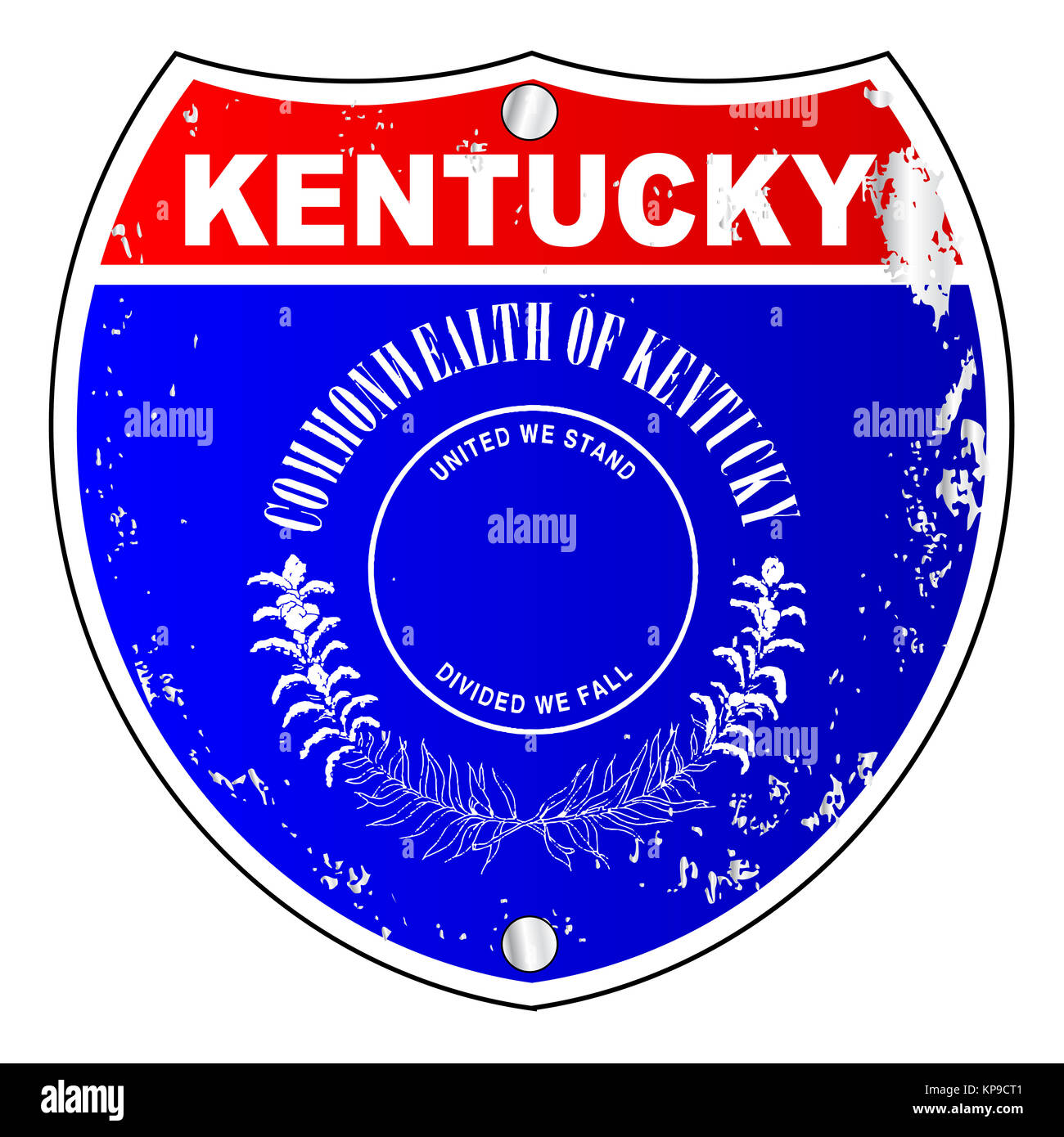 Kentucky Interstate Sign Stock Photo - Alamy
