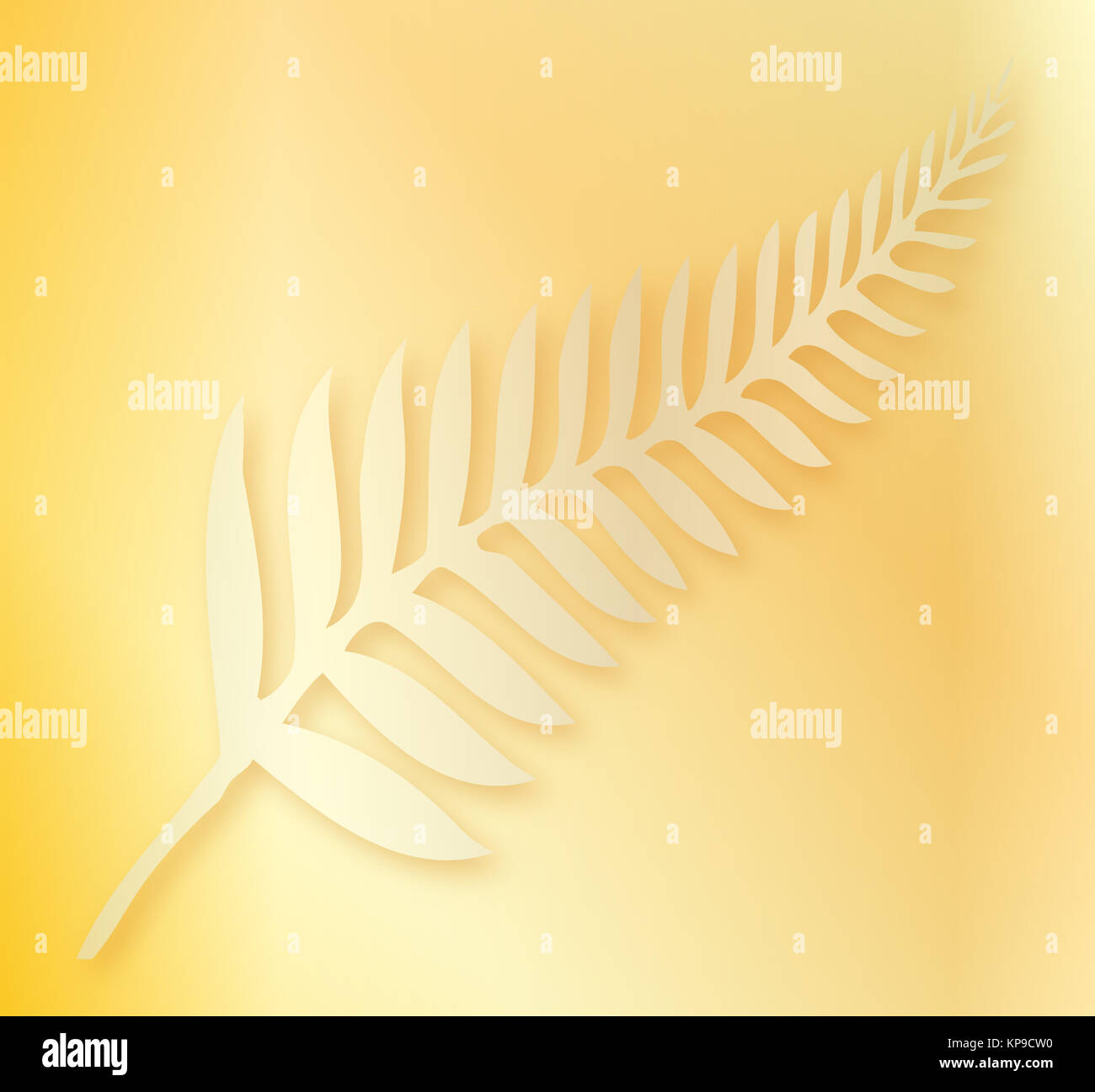 Silver Fern of New Zealand Background Stock Photo - Alamy