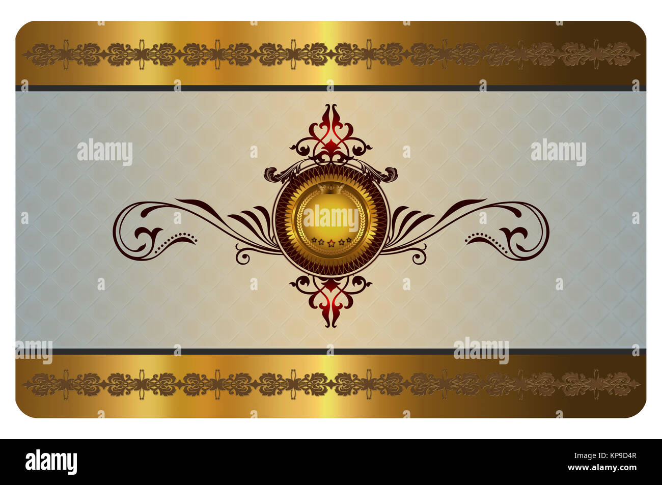 Background with decorative elements and patterns for the design of ...