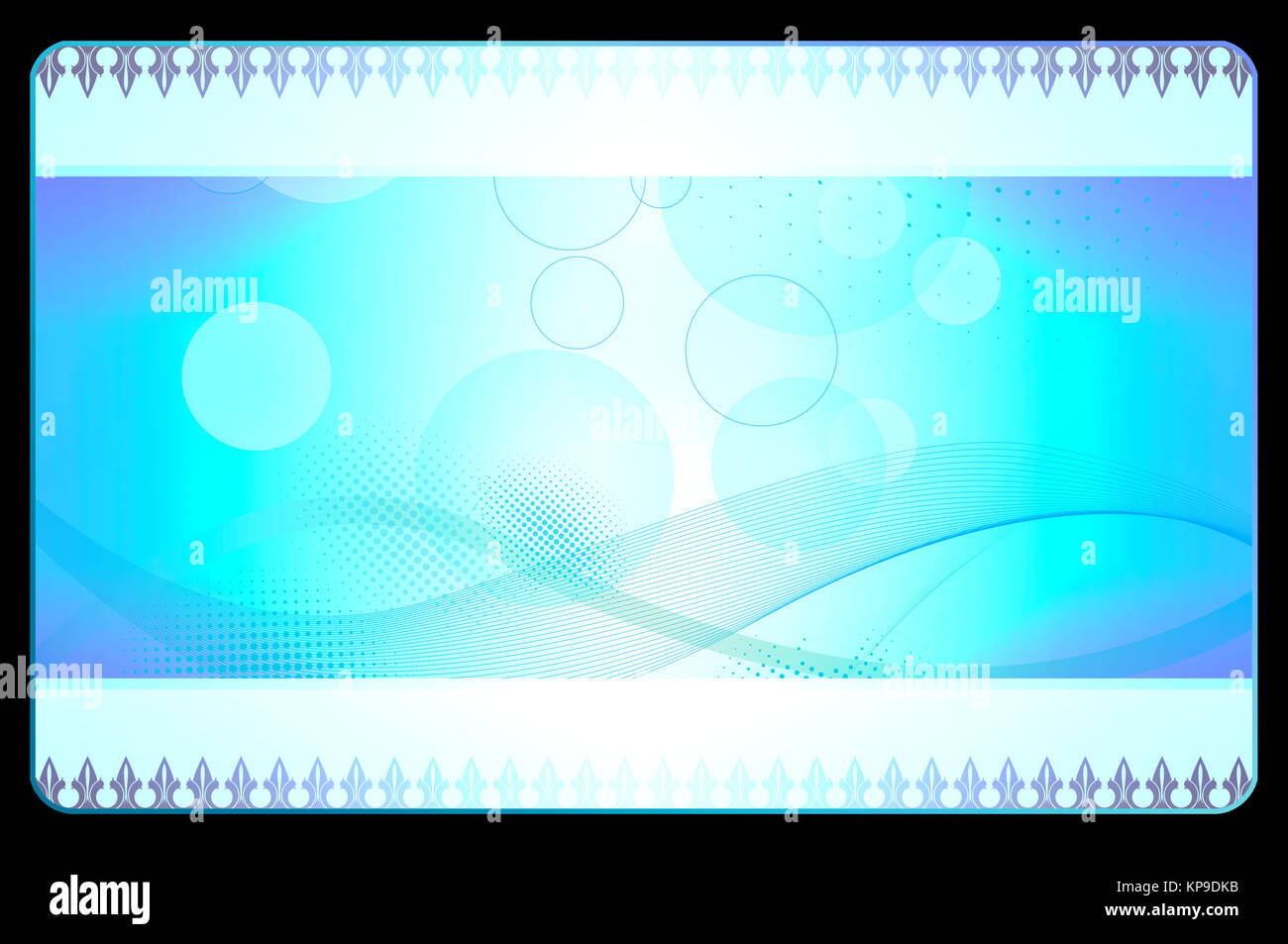 Abstract blue background for the design of business card Stock Photo ...