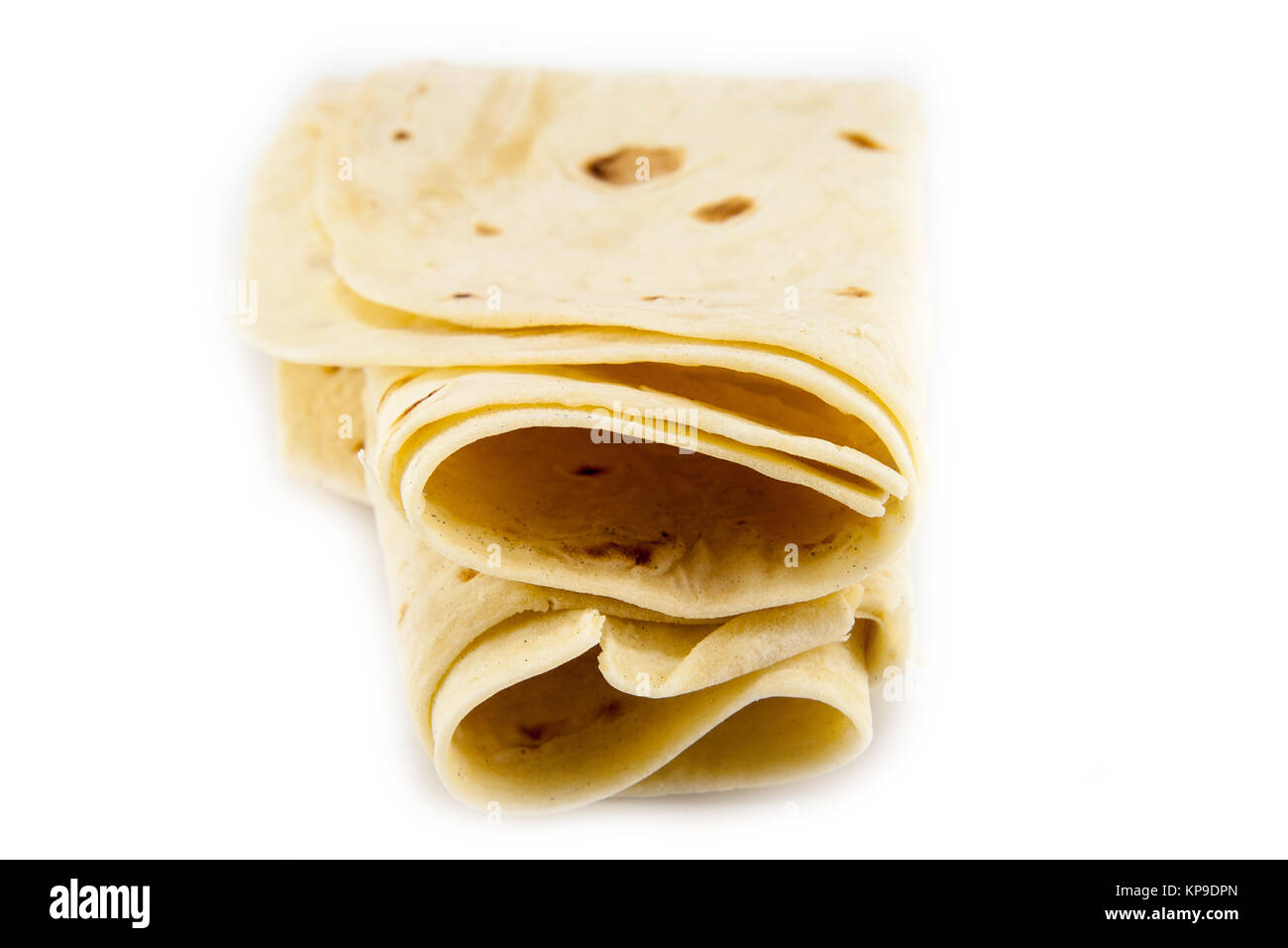 Large thin pita bread, isolated Stock Photo - Alamy
