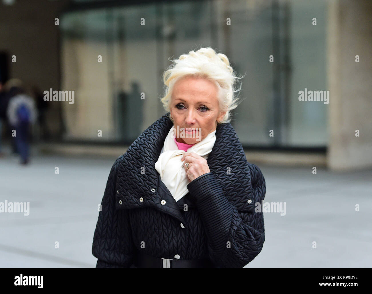 Strictly Come Dancing contestant Debbie McGee arriving at BBC ...