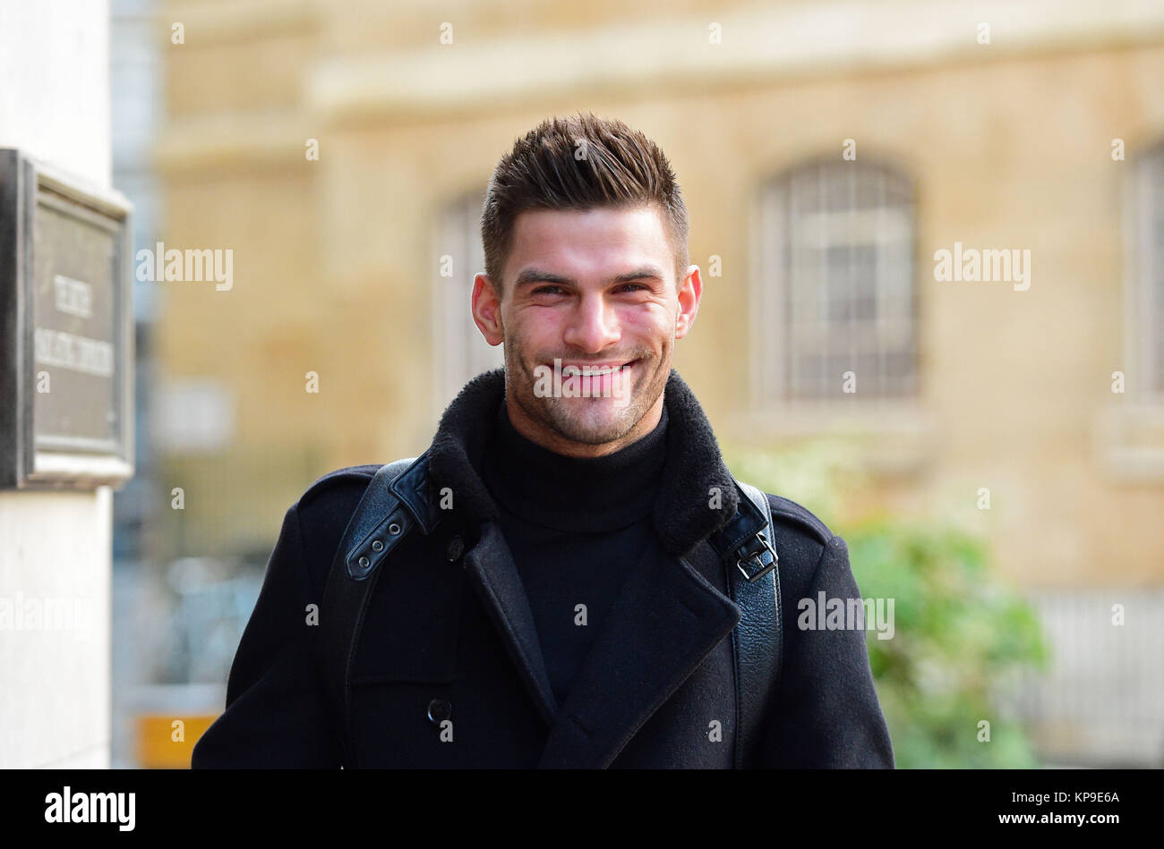 Strictly Come Dancing dancer Aljaz Skorjanec arriving at BBC ...
