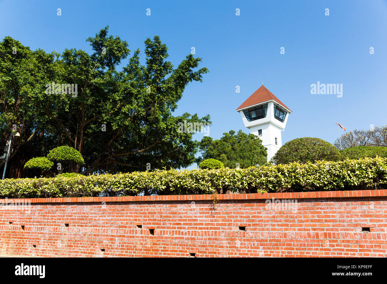 Watchtower of Fort Zeelandia, Tainan, Taiwan Stock Photo - Alamy